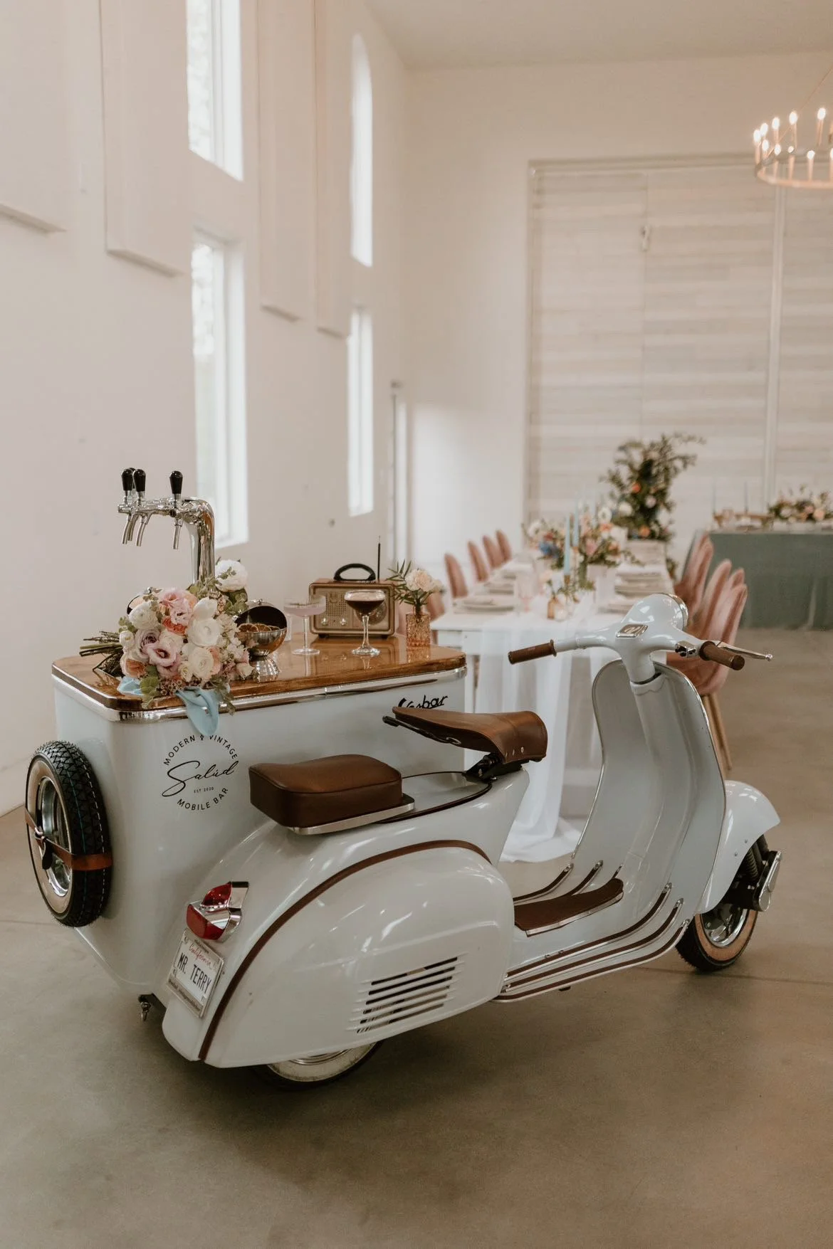 Salud Modern Vintage Mobile Bar