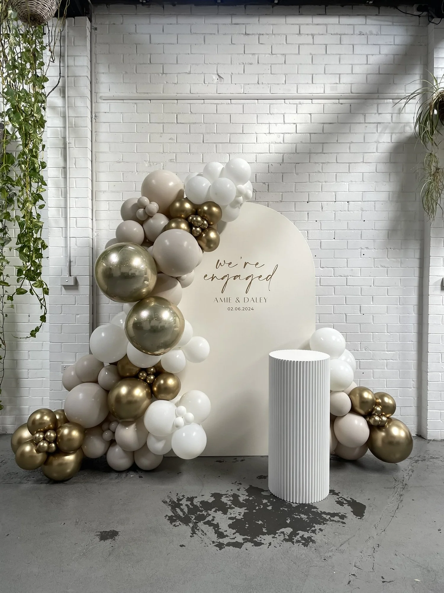 Backdrops and Balloons — Blanc on Briggs