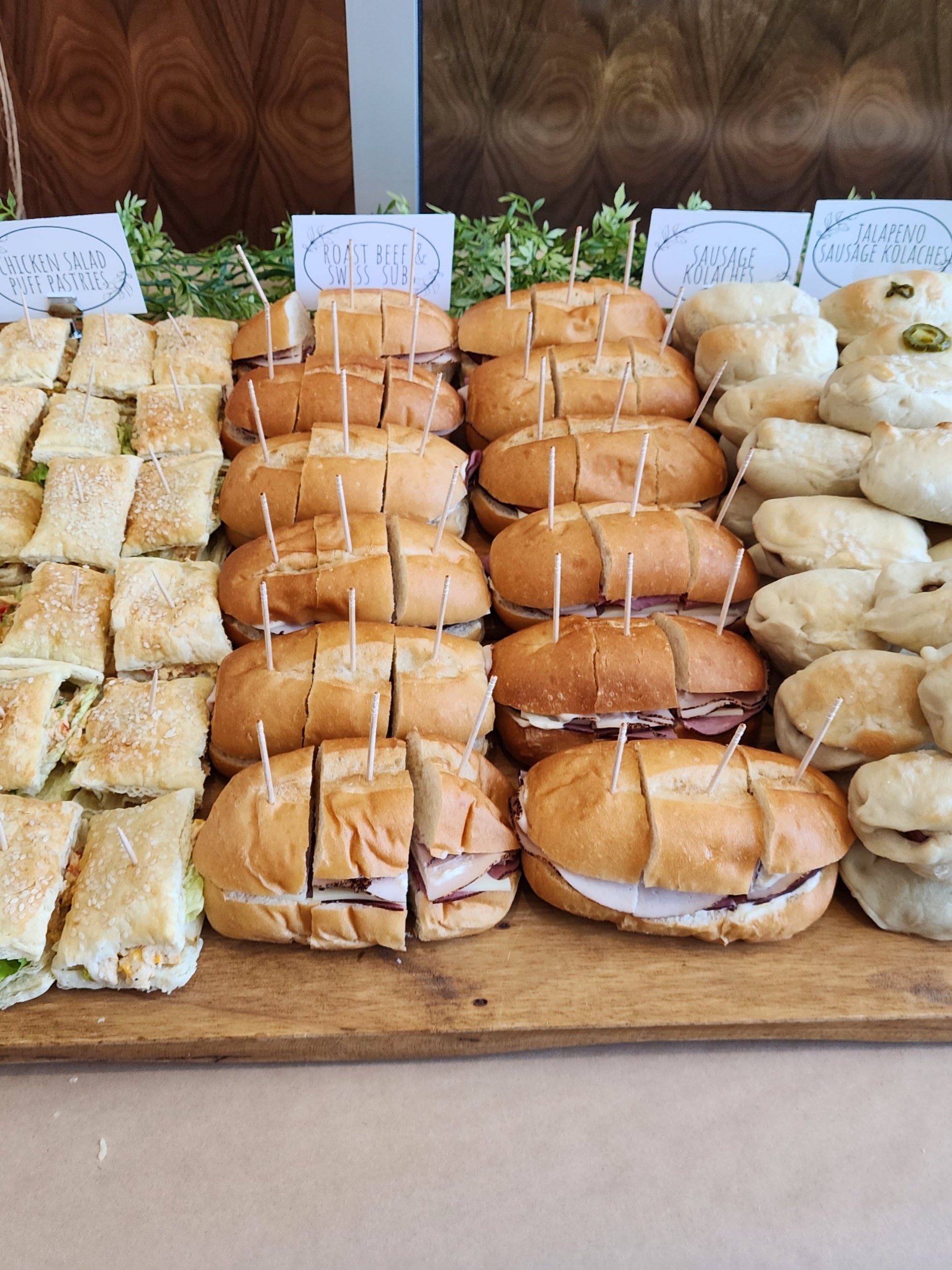 Menus — Small Bites Catering and Party Services