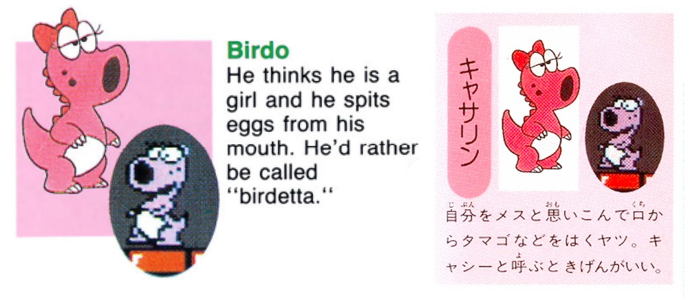A Complete History of Birdo’s Gender — Thrilling Tales of Old Video Games