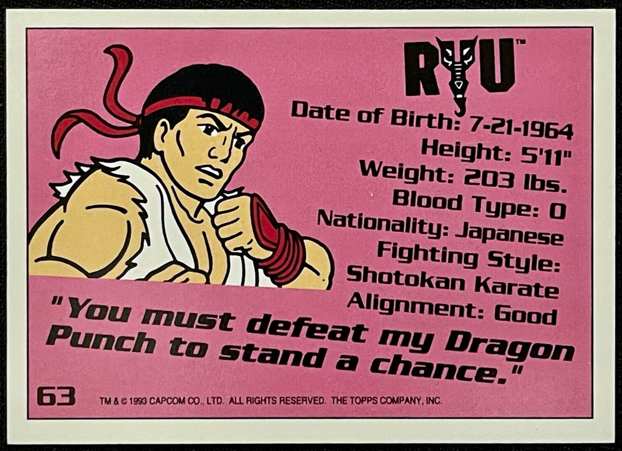 Ryu and Ken No Longer Practice Shotokan Karate — Thrilling Tales of Old ...