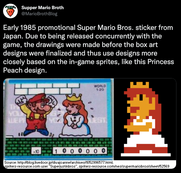 A Parade of Princess Peach Prototypes — Thrilling Tales of Old Video Games