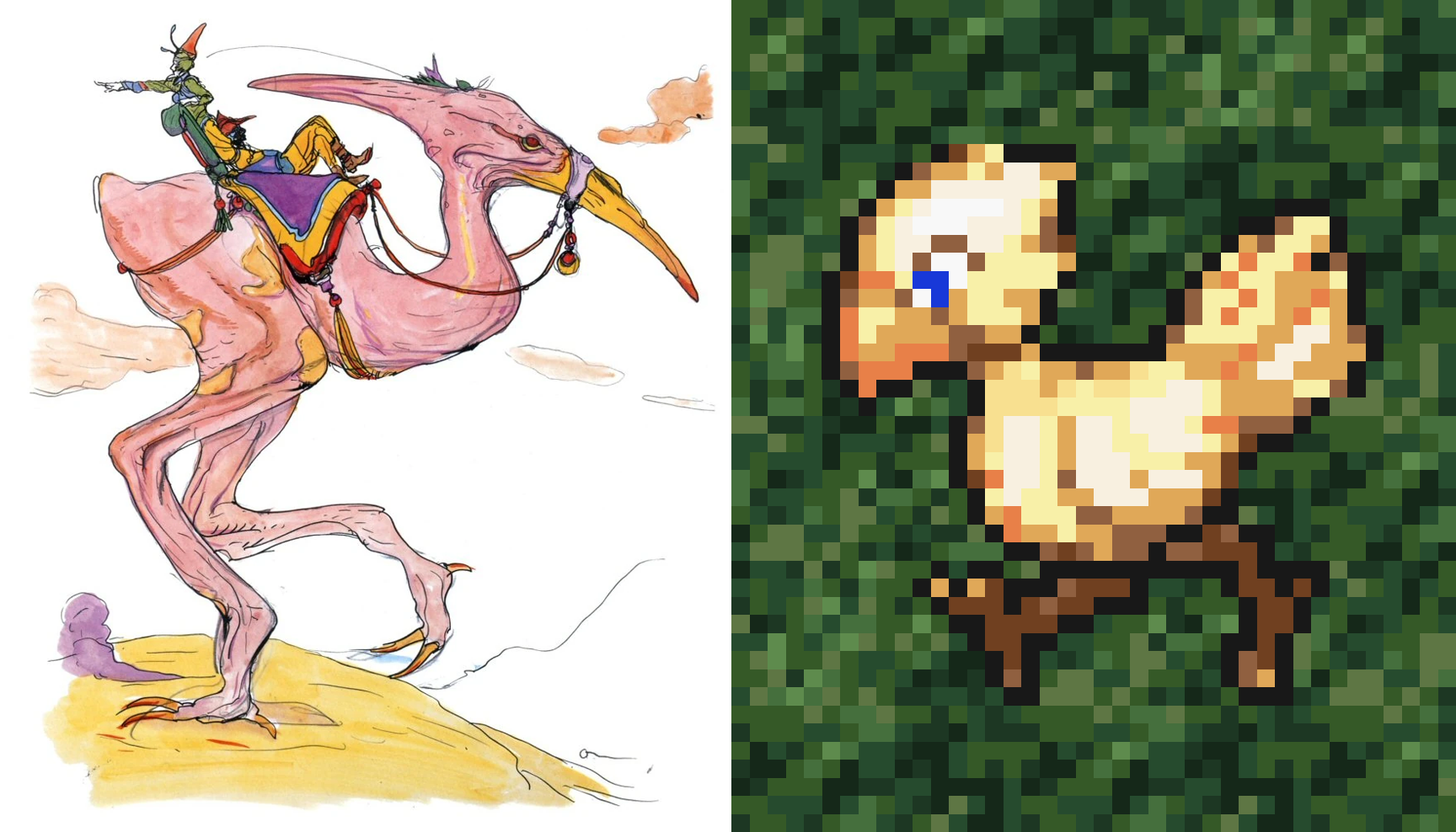 The Chocobo Was Not Inspired by Nausicaä, Apparently? — Thrilling Tales ...