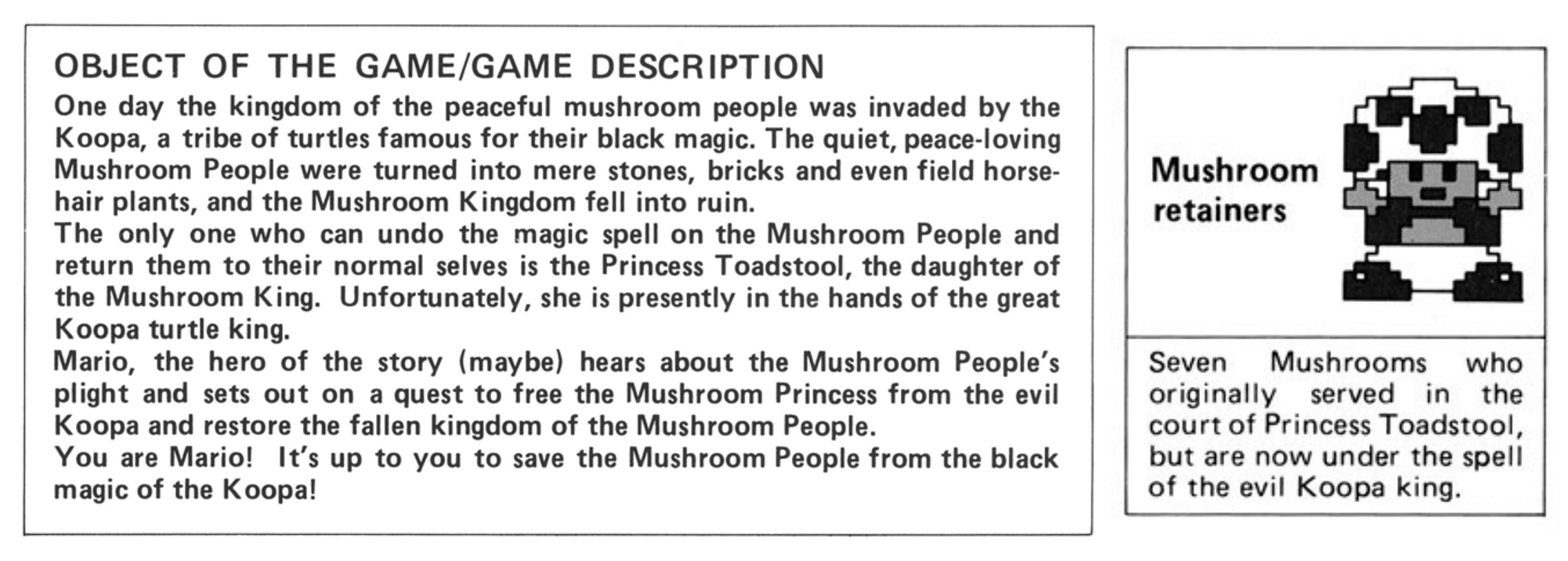 A History of Toad’s Gender… One Way or Another — Thrilling Tales of Old ...