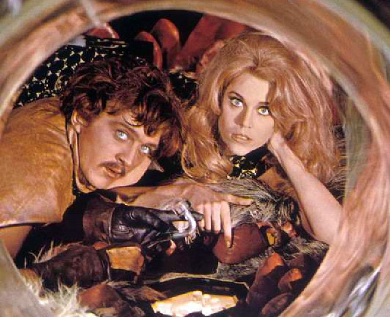 Sci-fi Stripteases in Barbarella, Metroid and Mach Rider — Thrilling ...