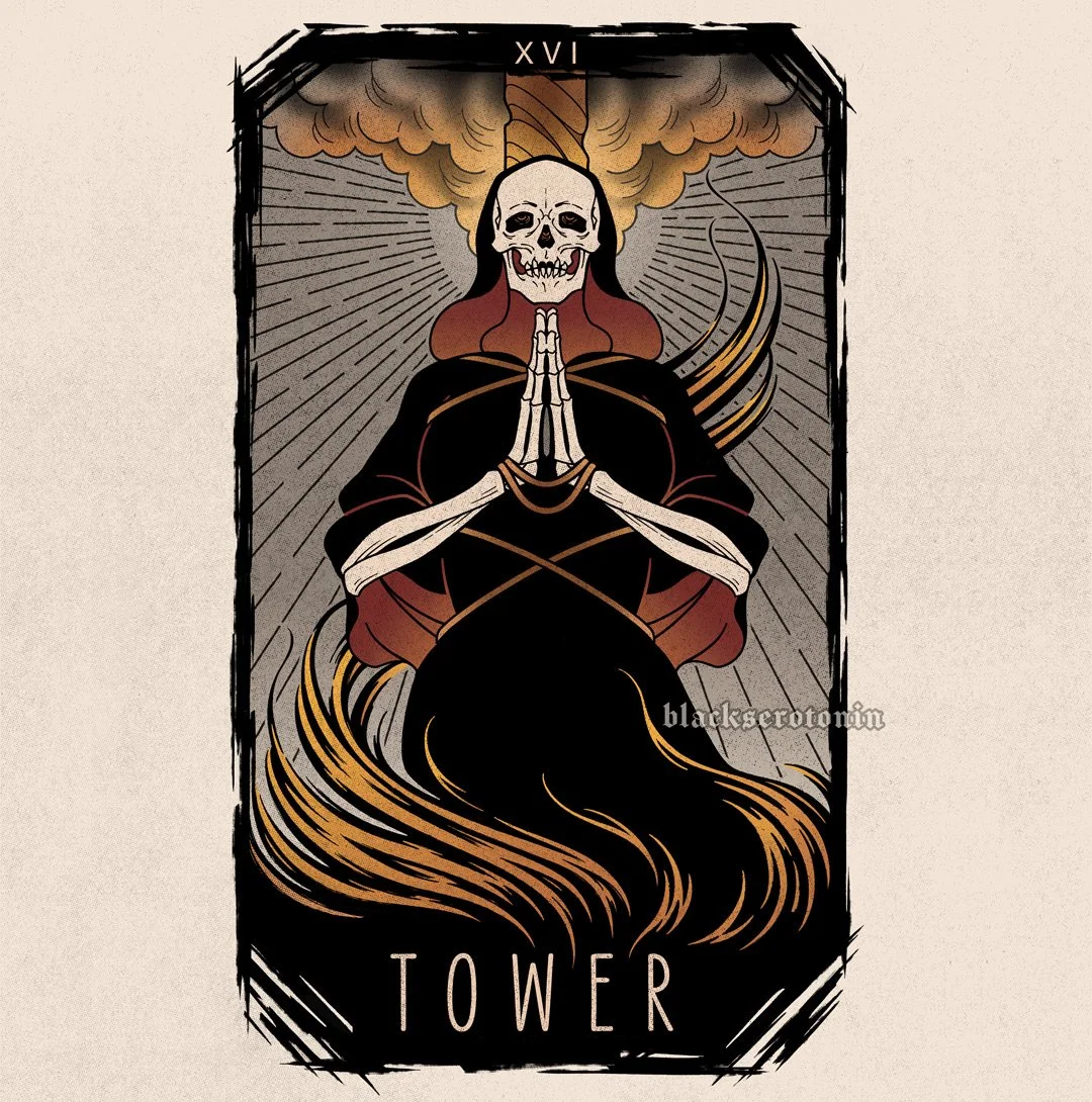 Tarot Cards The Tower