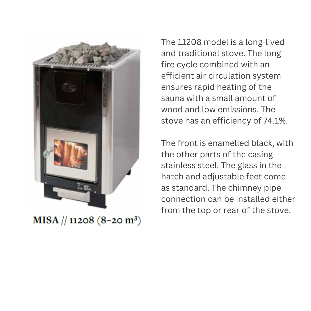 MISA sauna stoves — Finnfox Sauna