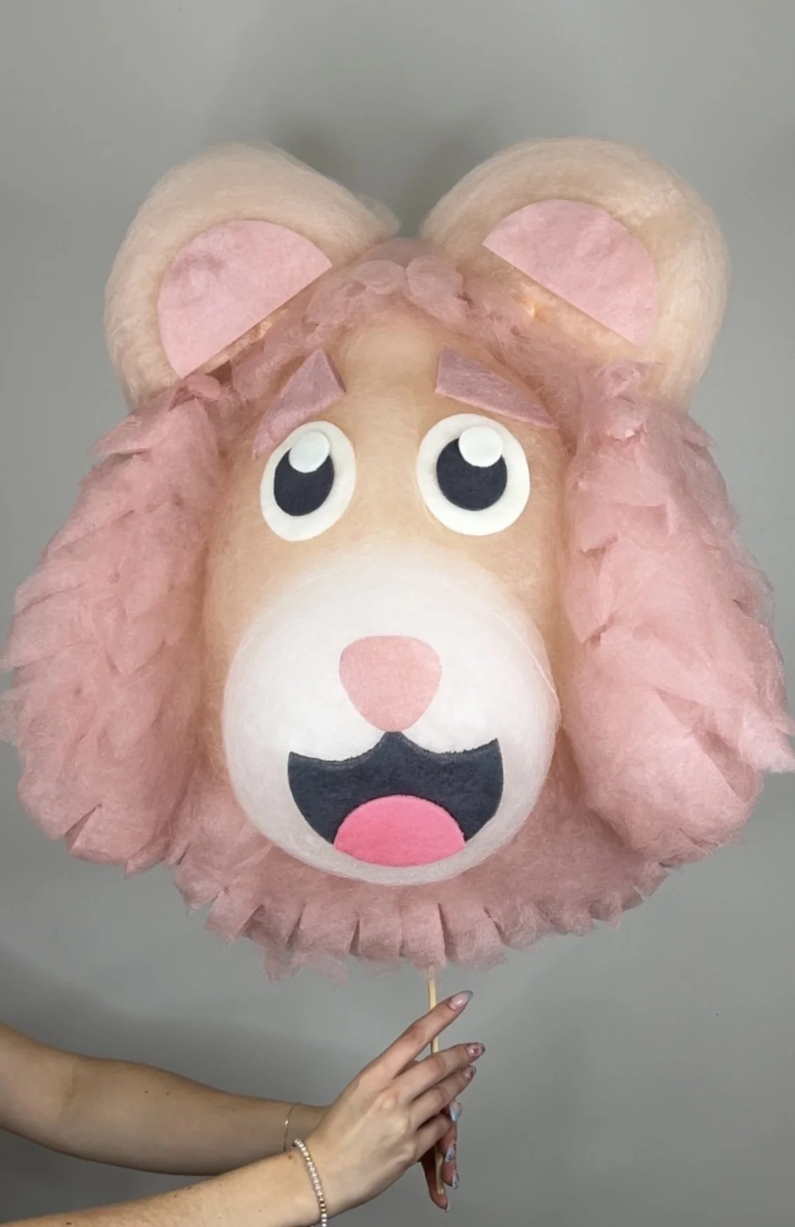 Puffy Cotton Candy — Characters Menu