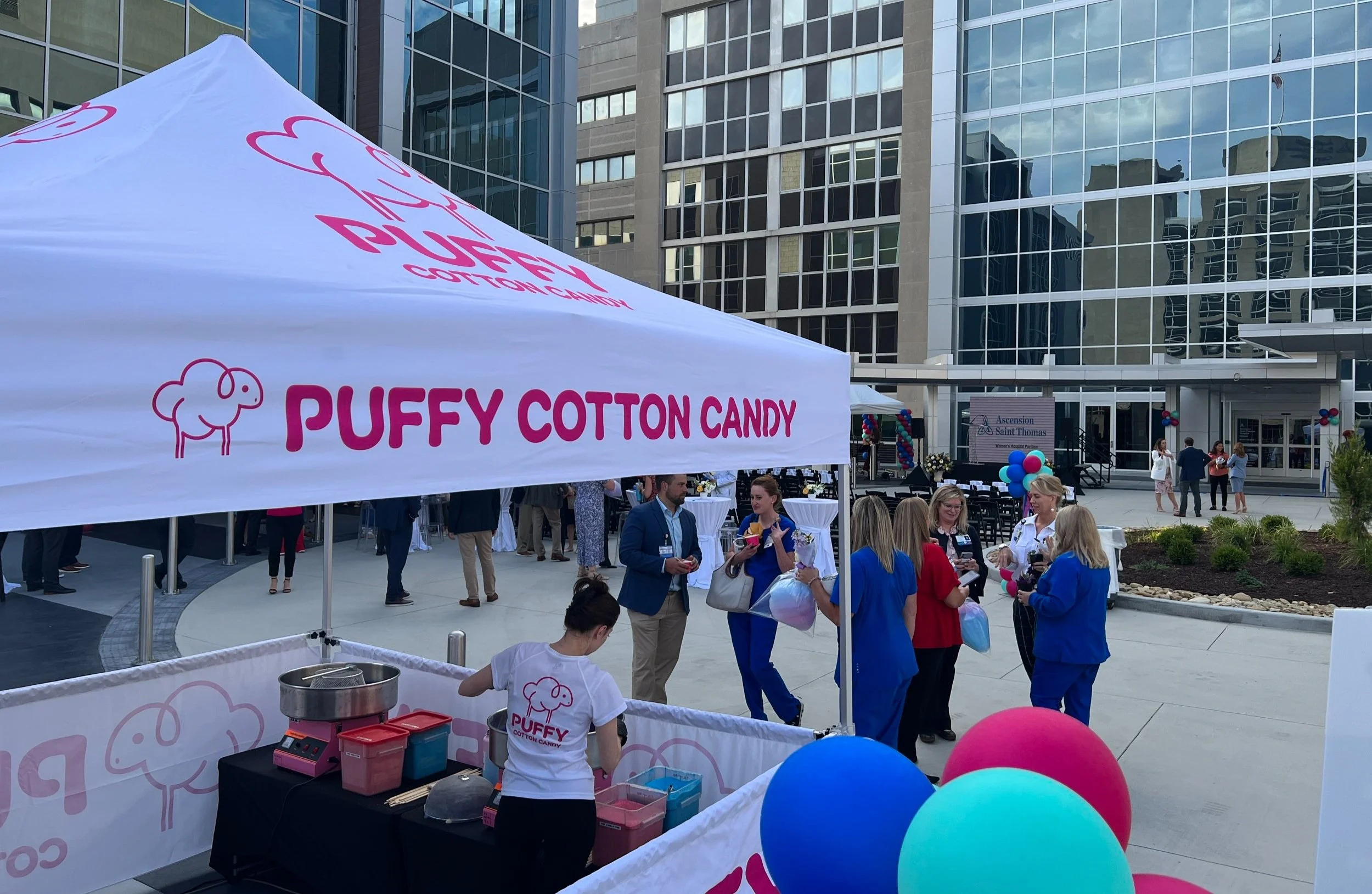 Puffy Cotton Candy — Event Catering