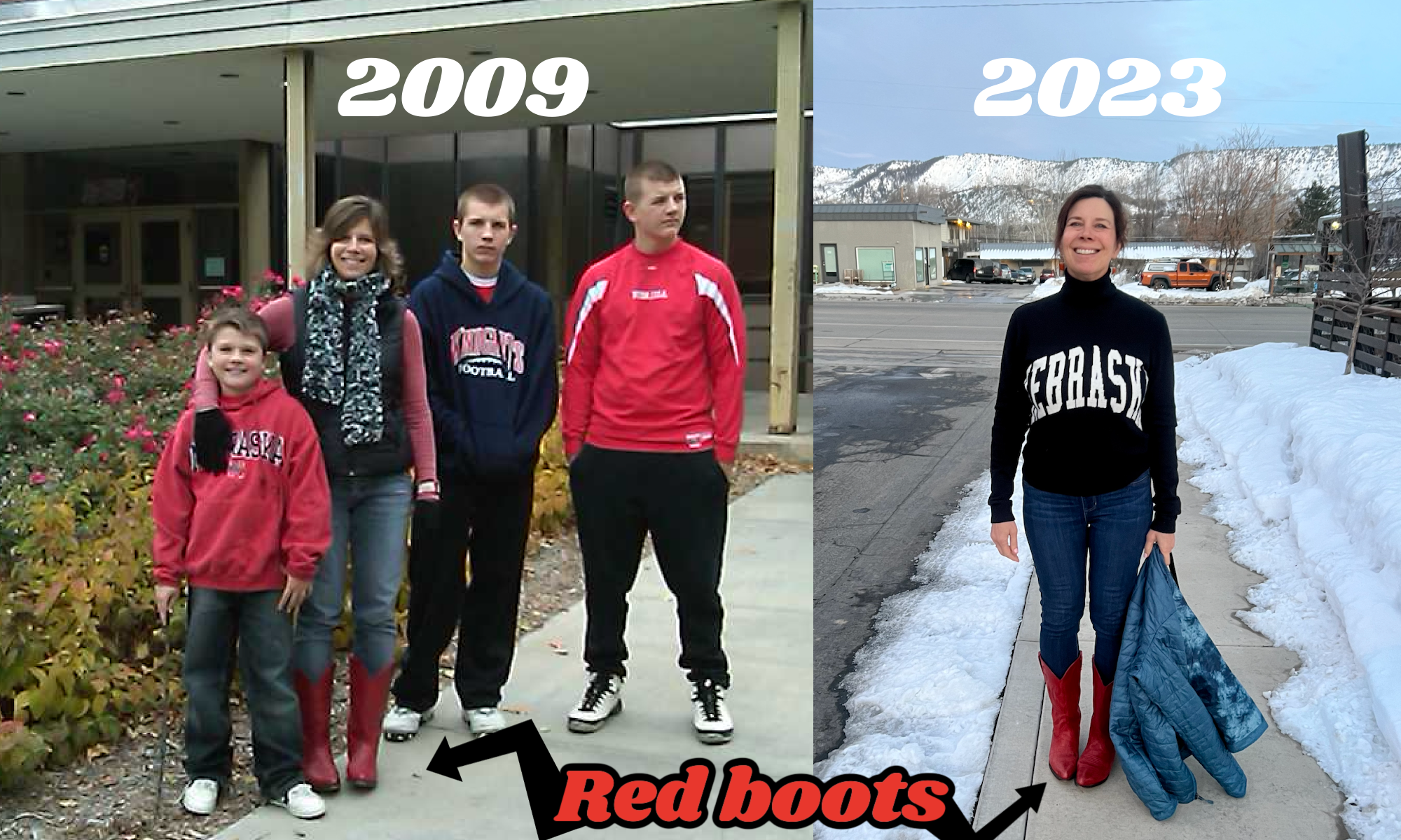 Red Boots are Universal — Sandy A Lane