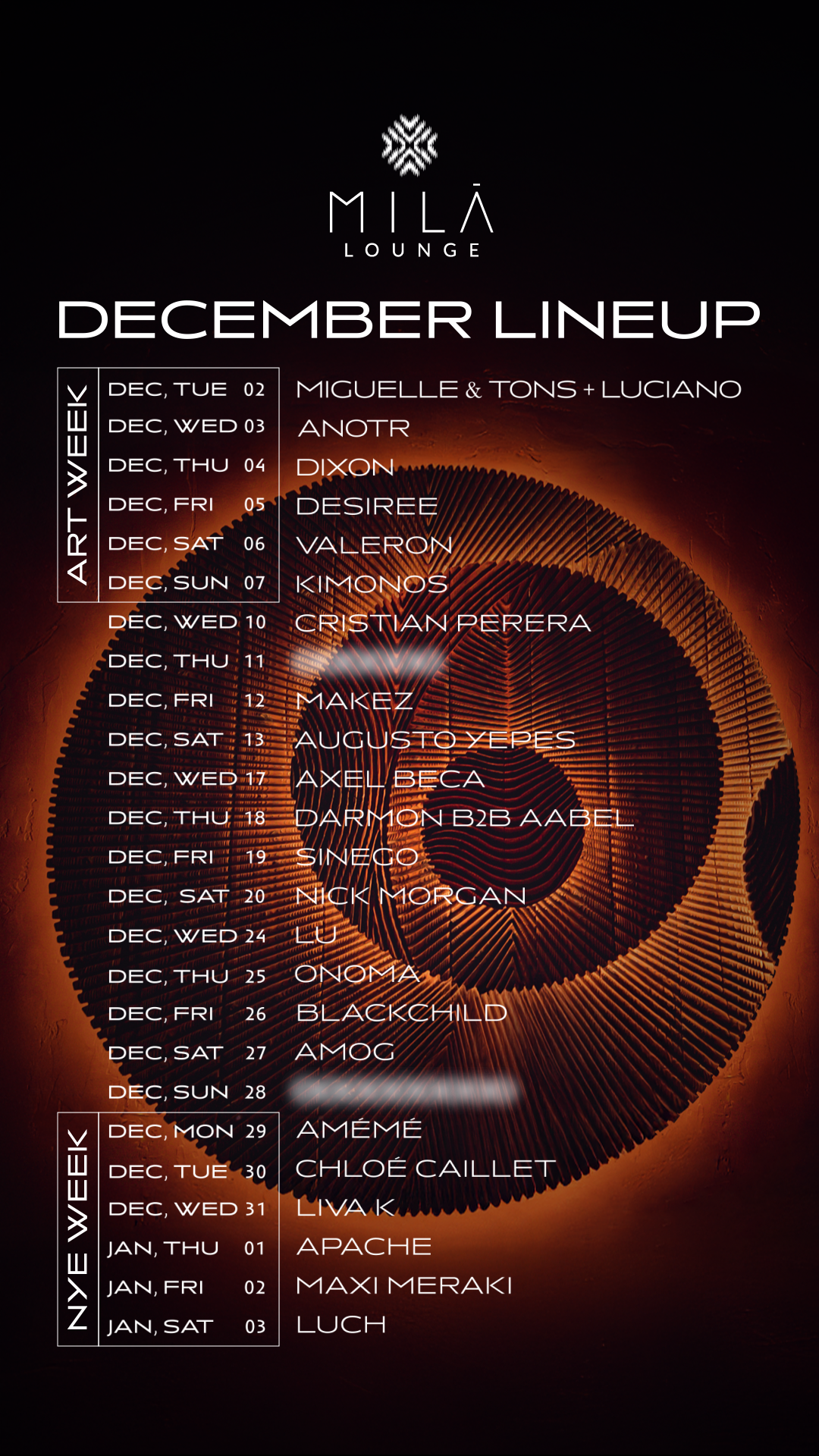 MILA Private Lounge in Miami Beach | MILA Miami