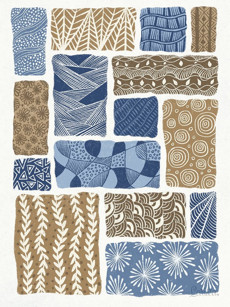Creating a Pattern Sheet: Practice Drawing Patterns in Procreate ...