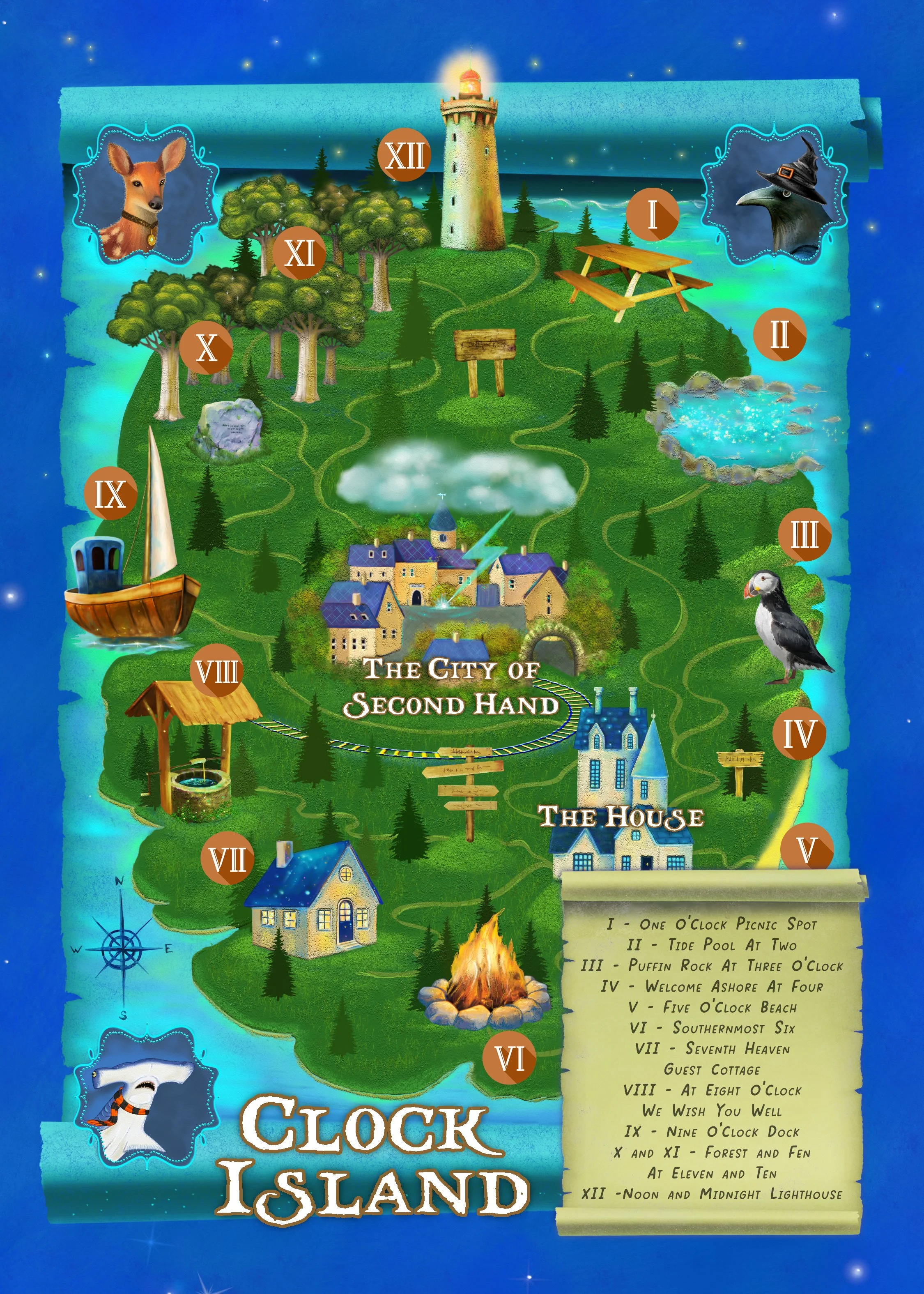 The Clock Island Adventures — Meg Shaffer