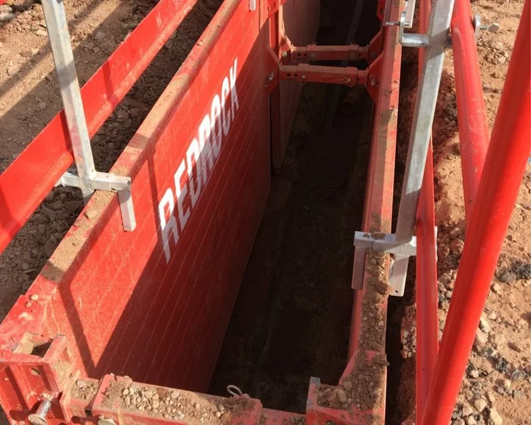 Trench, Manhole & Drag Boxes — Redrock Hire LTD
