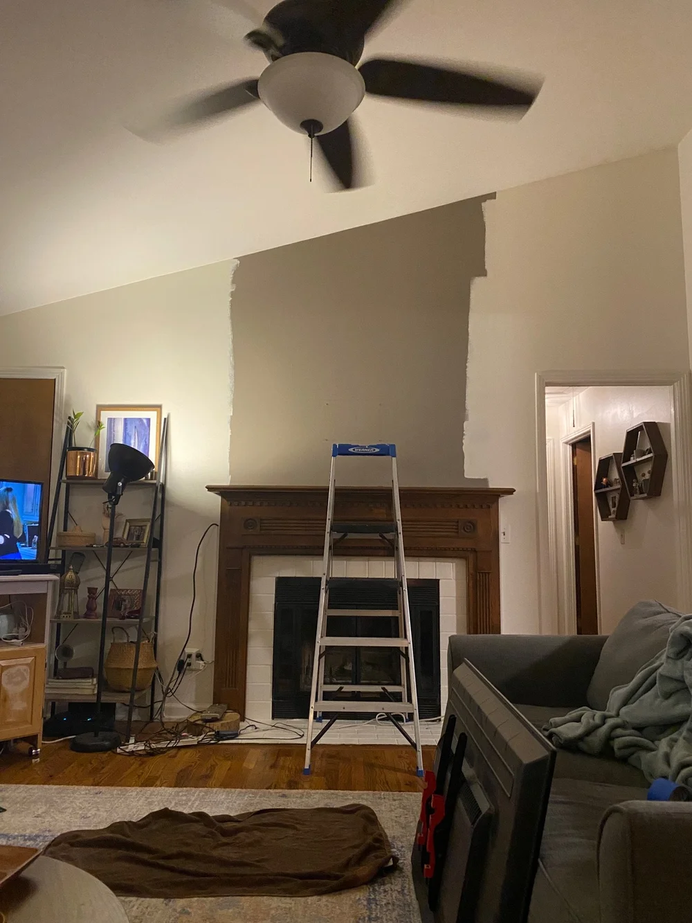 Updating Our Builder Grade Fireplace and Mantle — homebodyHQ