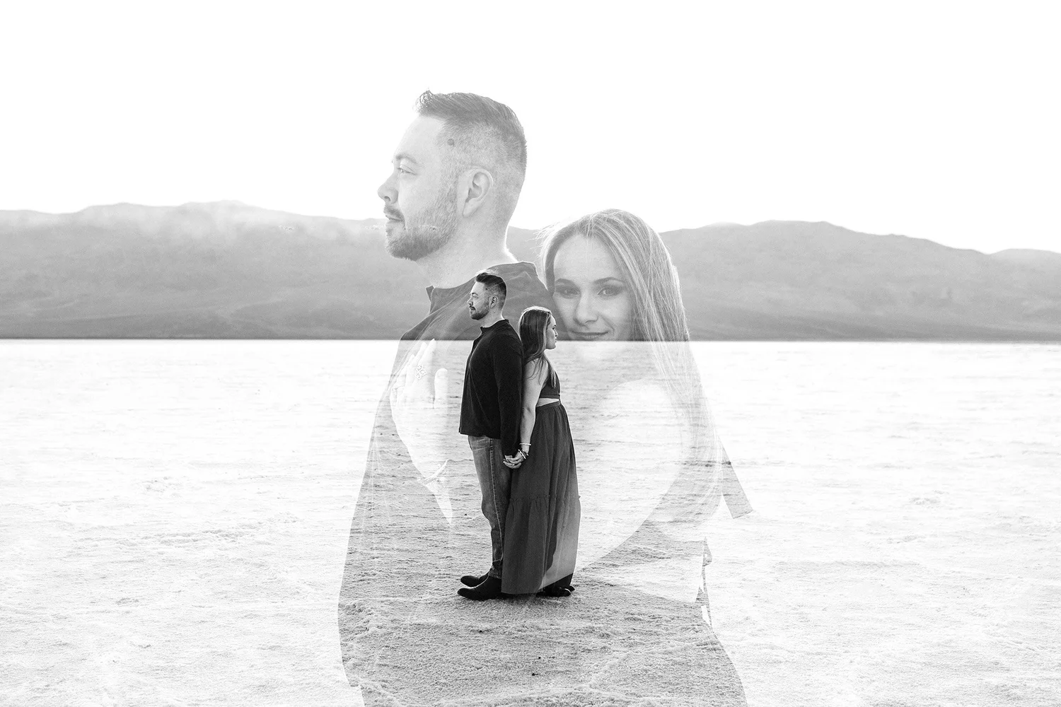 Winter Death Valley Engagement Session | Aly & Alex — Love and ...