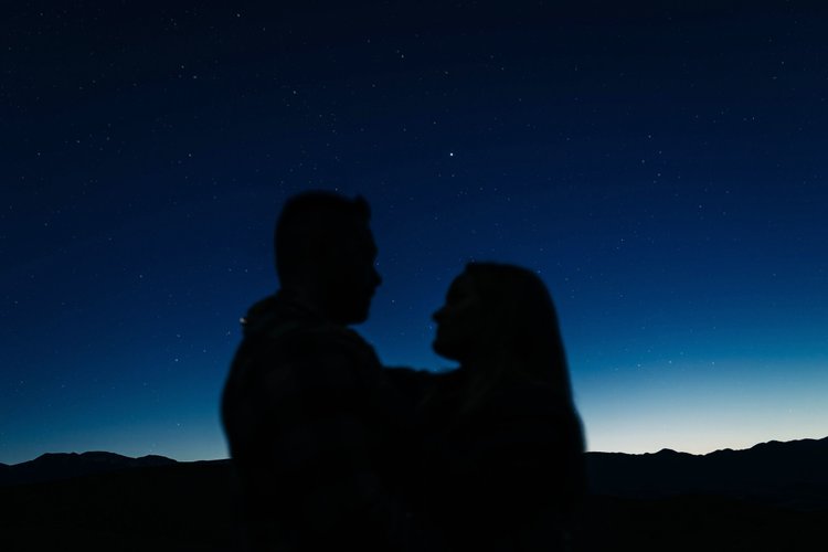 Winter Death Valley Engagement Session | Aly & Alex — Love and ...