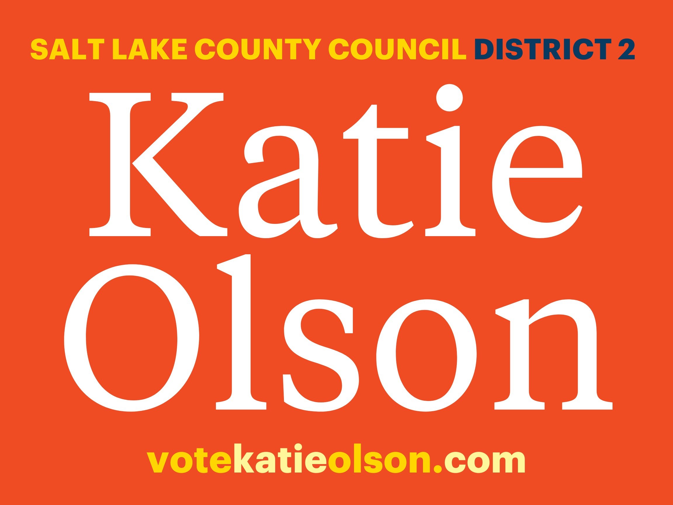 Vote Katie Olson