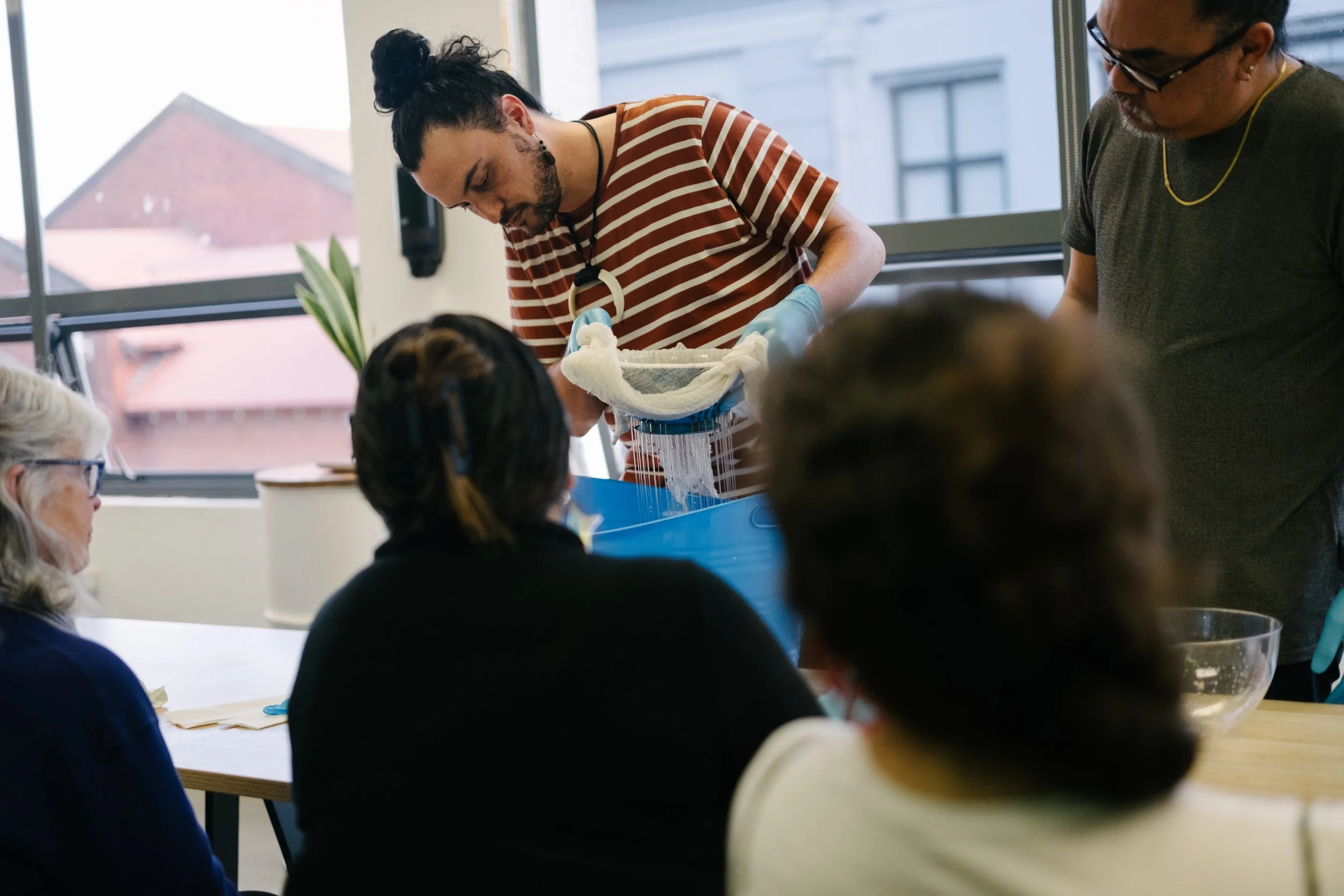 Images | He Mana Makawe Hair Serum Workshop with Koro Sciascia — Tautai Pacific Arts Trust
