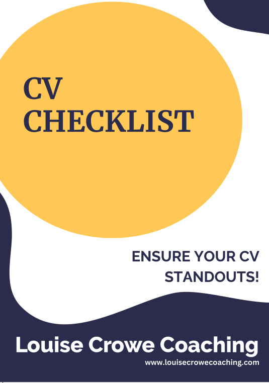 Free CV Checklist for Job Seekers - Format, Structure & Work Experience ...