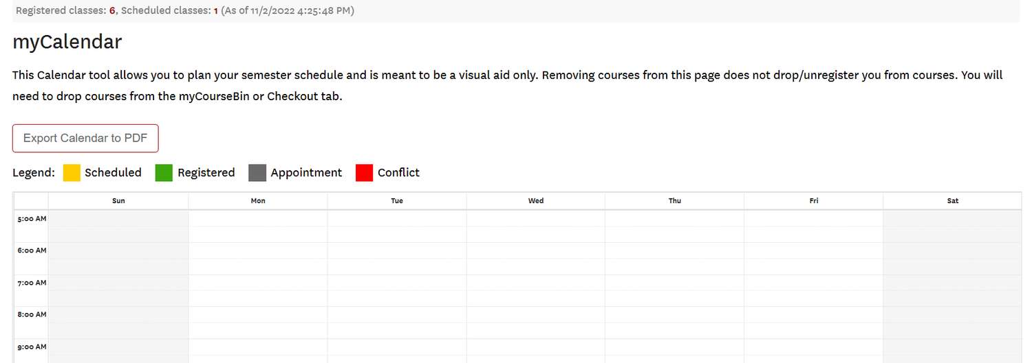 Reading Web Reg: A Visual Guide to USC’s Class Scheduling System ...