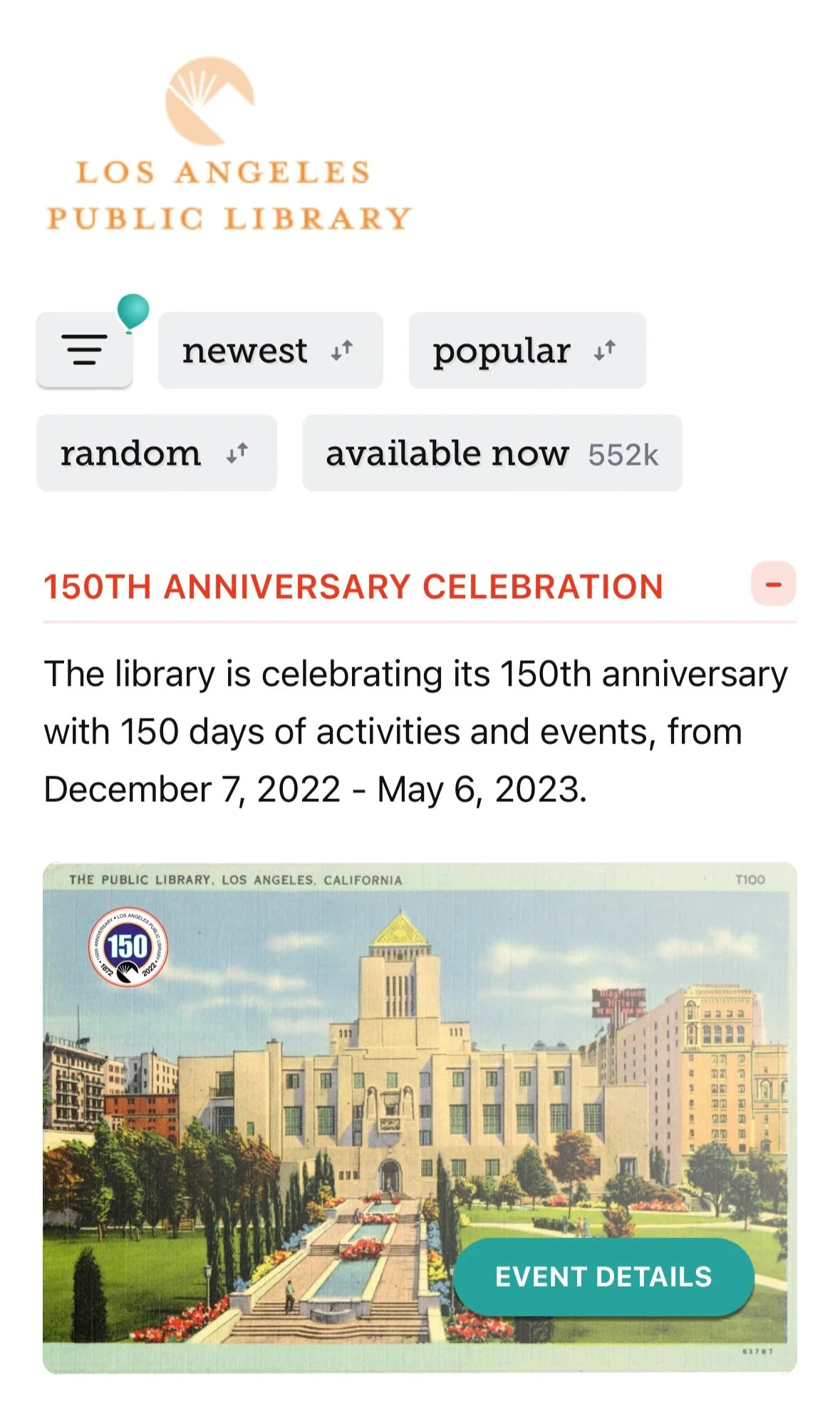 Trying to Read More This Year? Get an E-Card from the LA Public Library ...