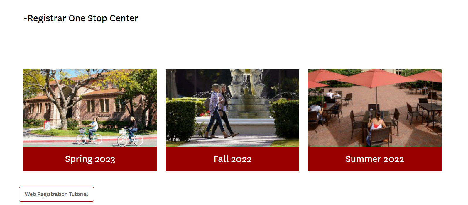 Reading Web Reg: A Visual Guide to USC’s Class Scheduling System ...