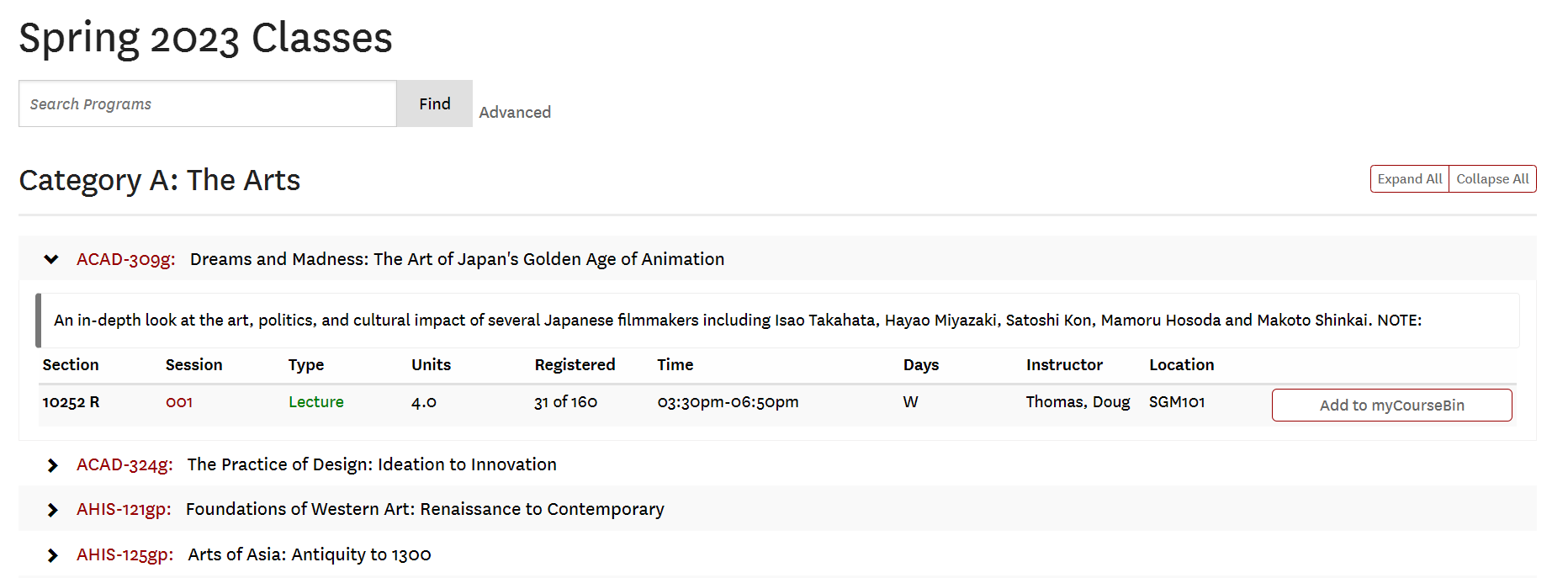 Reading Web Reg: A Visual Guide to USC’s Class Scheduling System ...