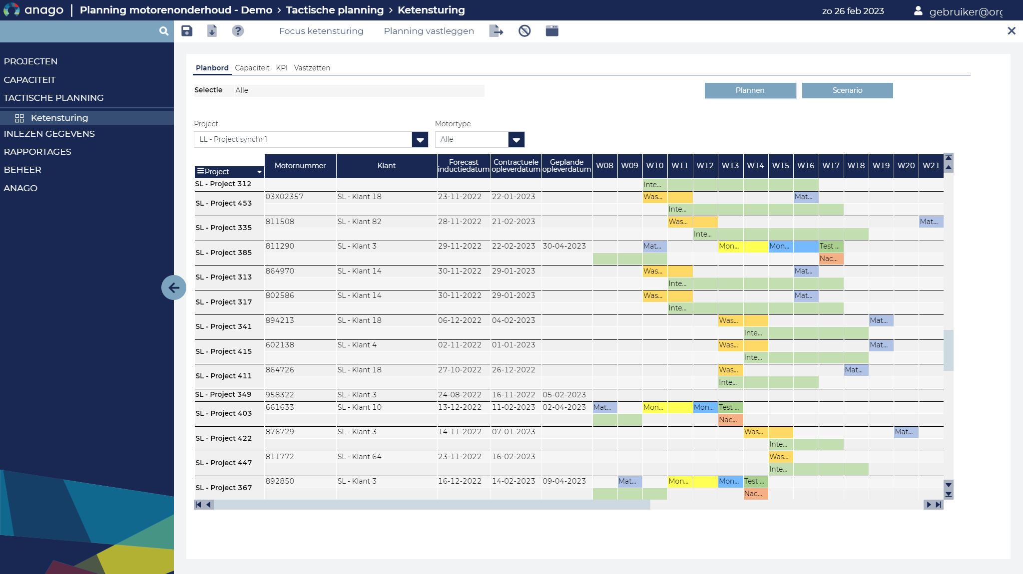 Technical Services — Anago - Slimme Planningsoplossingen