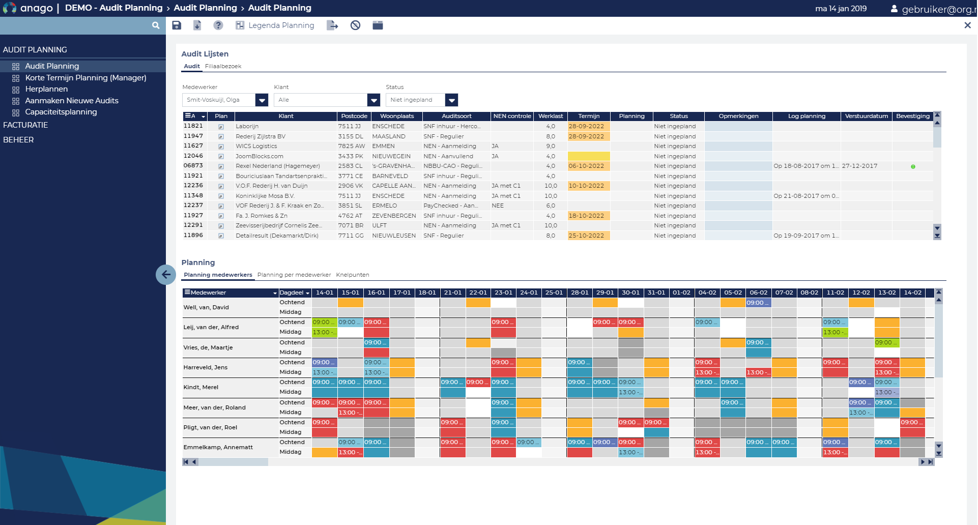 Capaciteitsplanning bij HLB Blömer — Anago - Slimme Planningsoplossingen