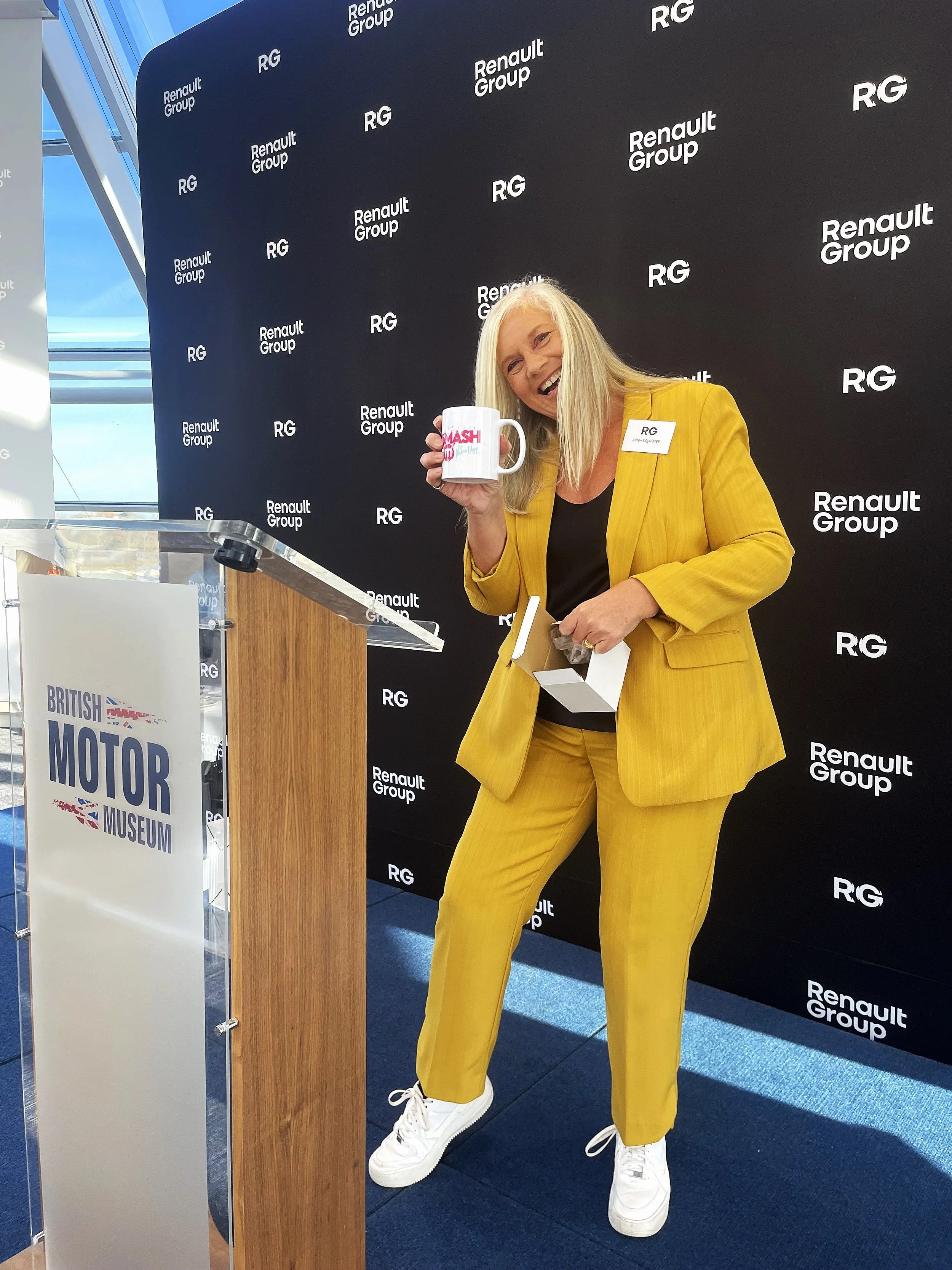 Renault Case Study — UK Motivational Speaker - Alison Edgar MBE