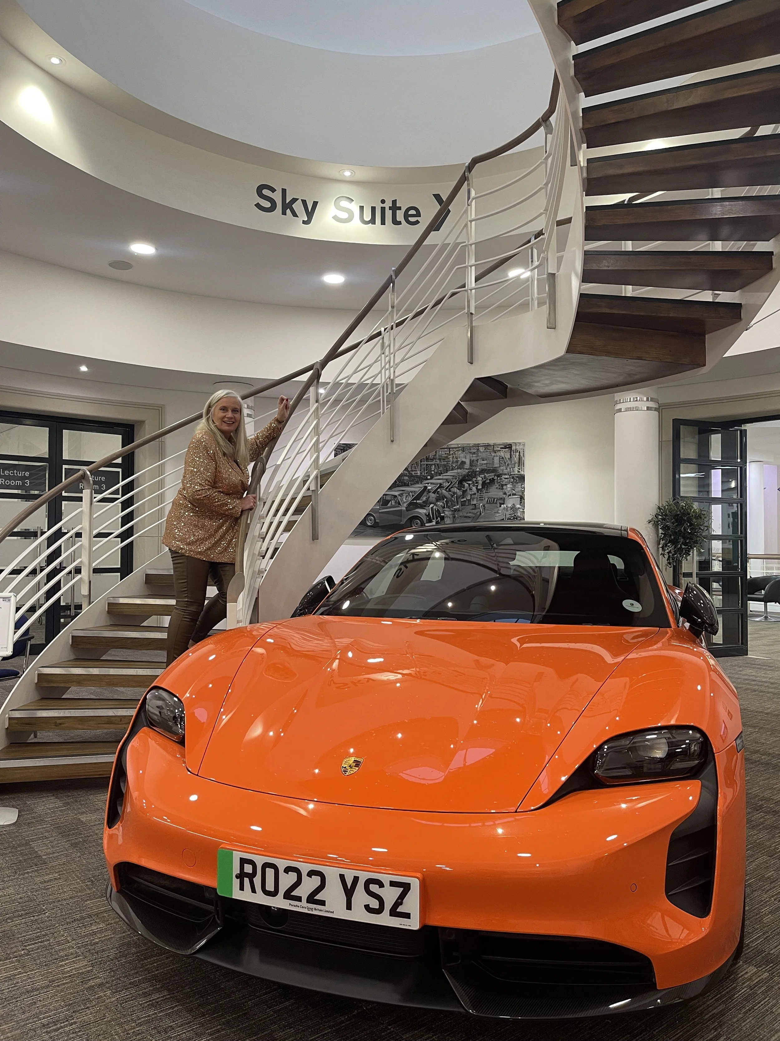 Porsche Case Study — UK Motivational Speaker - Alison Edgar MBE