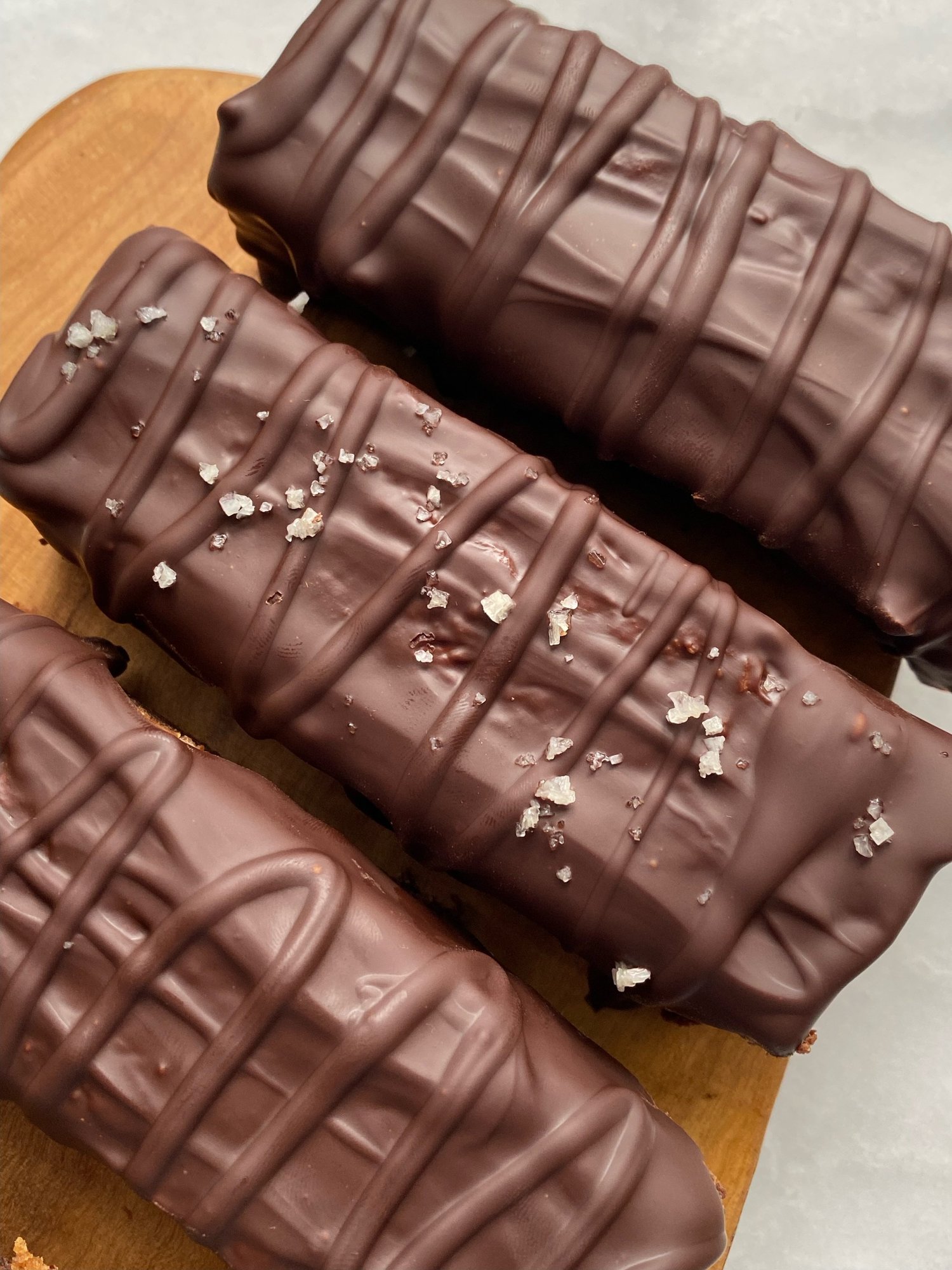 3 Layer Chocolate Protein Bars — Cooking by Kylie