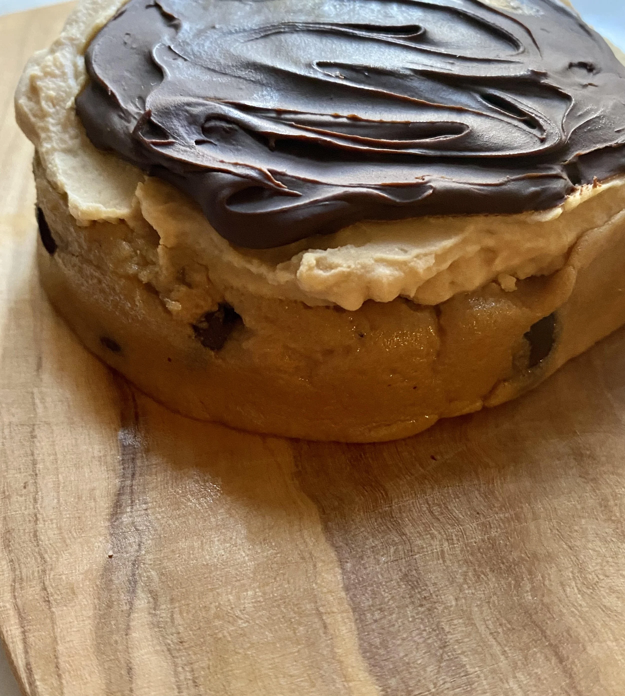 3 Layer No Bake Protein Cookie — Cooking by Kylie