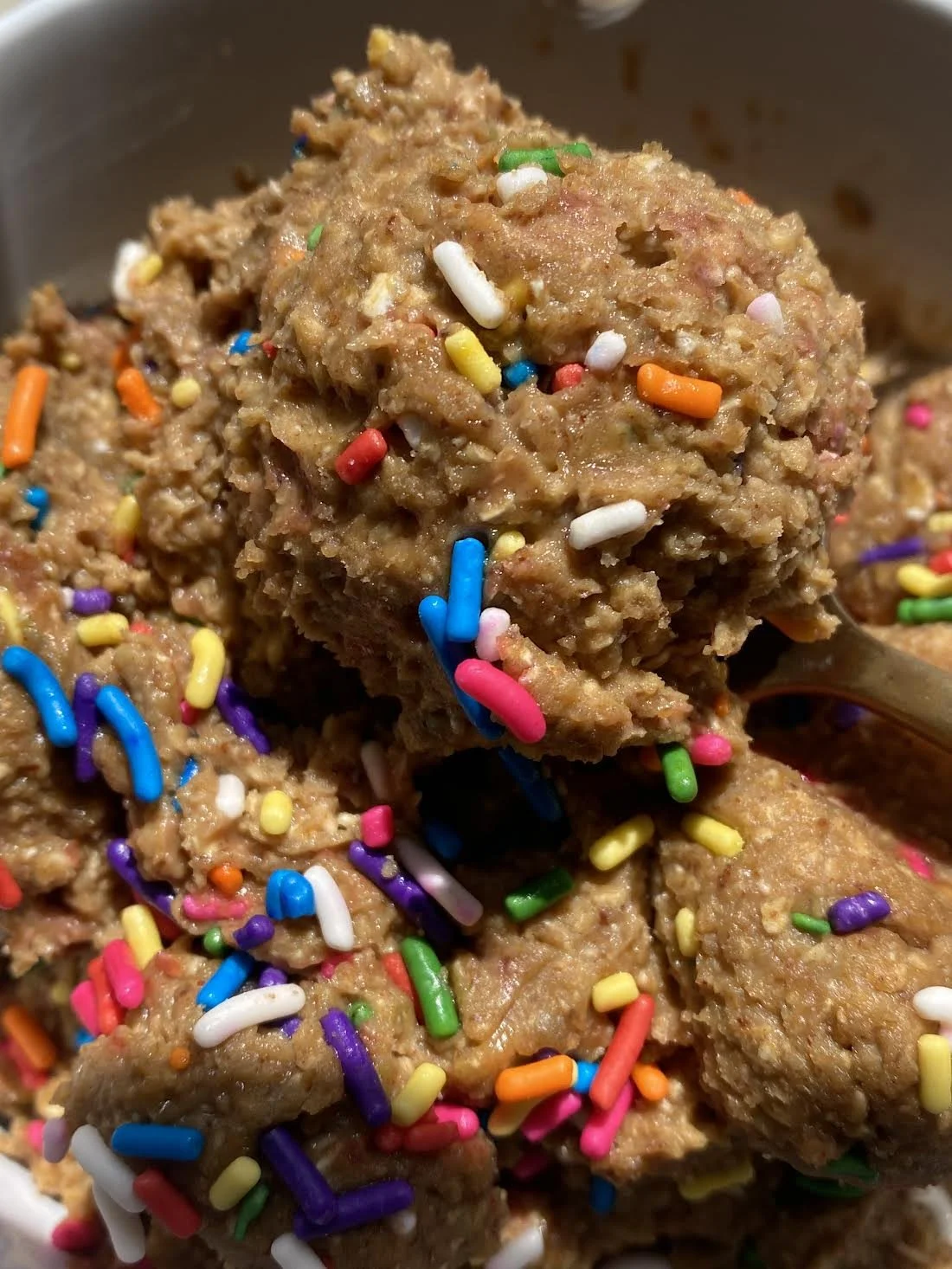 Protein Cookie Dough (Funfetti) — Cooking by Kylie