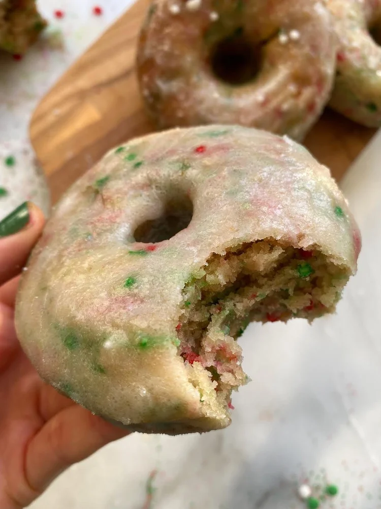 Glazed Sprinkle Donuts — Cooking by Kylie