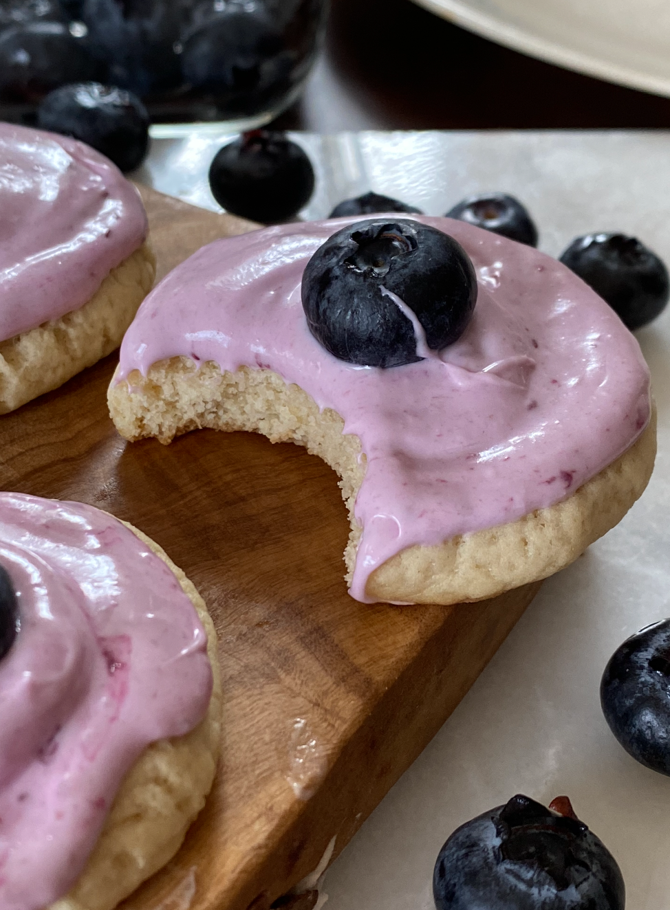 Blueberry Sugar Cookies — Cooking by Kylie
