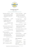 Menu — Lumberton General Store