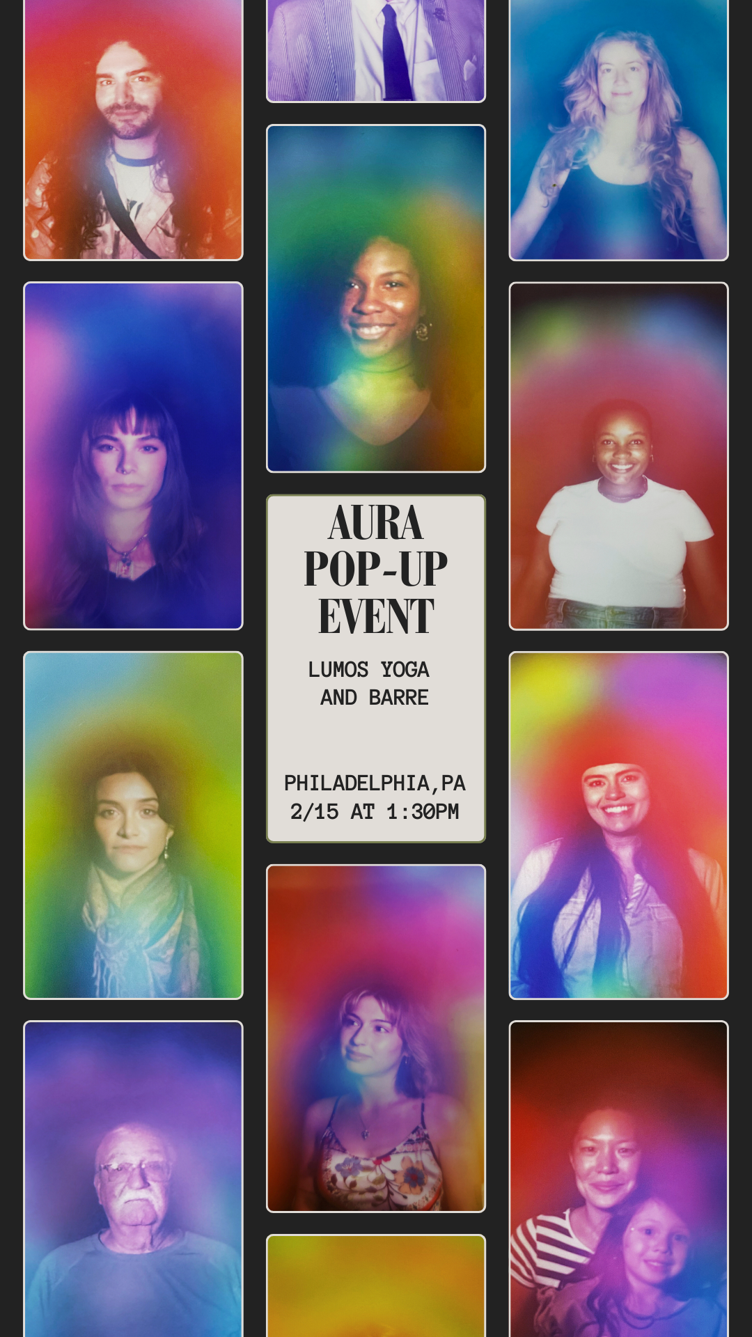 Inner Light Aura Pop-Up: Aura Energy Portrait Sessions — Lumos Yoga & Barre