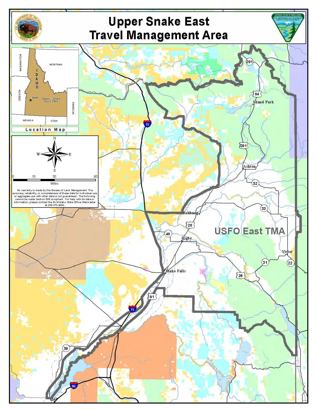 BLM seeks public comments on Upper Snake East Travel Management Plan ...