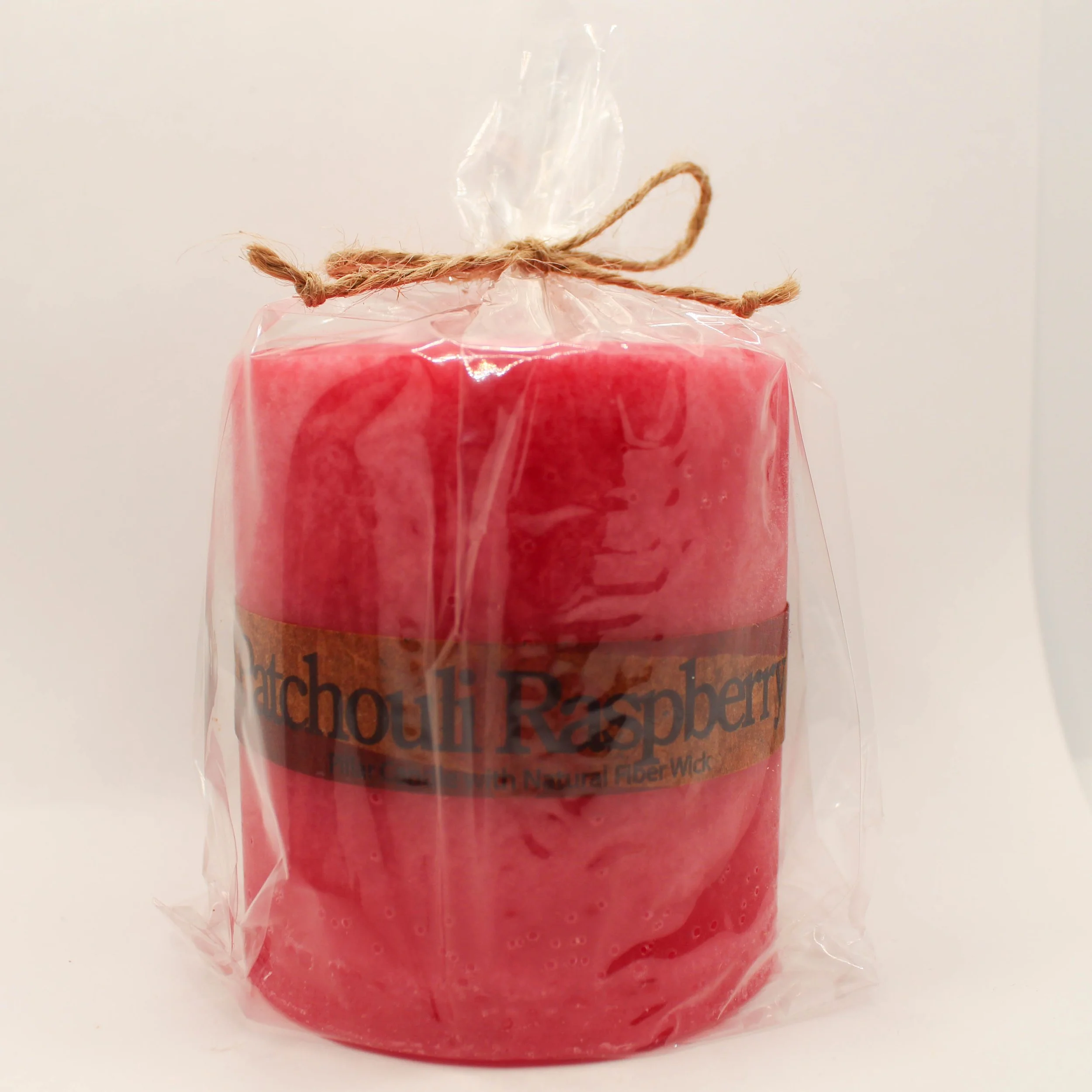 Patchouli Sandalwood Pillar Candle (Choose your size) — Patchouli Garden