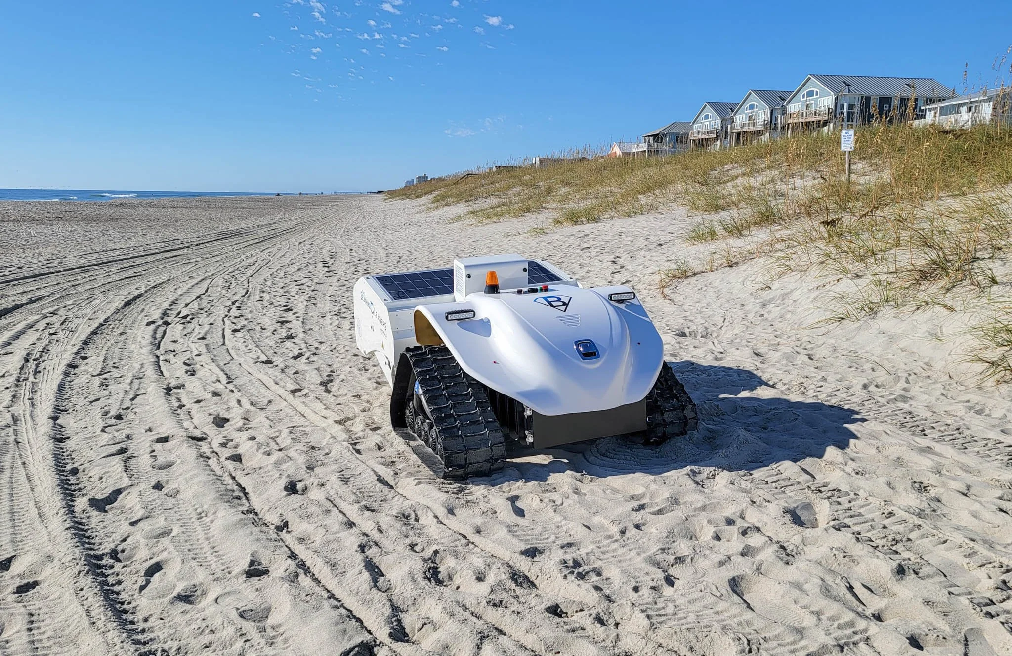 ECO-CLEAN Solutions hosted a BEBOT beach cleaning demo at Carolina ...