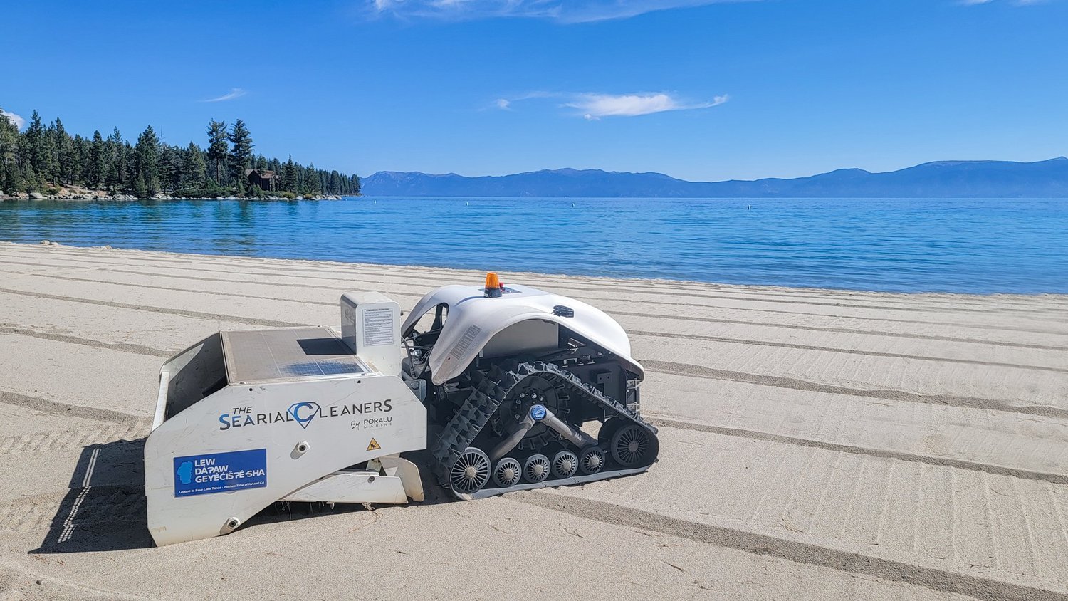 Revolutionary Robot Tackles Beach Litter in Lake Tahoe — ECO-CLEAN ...