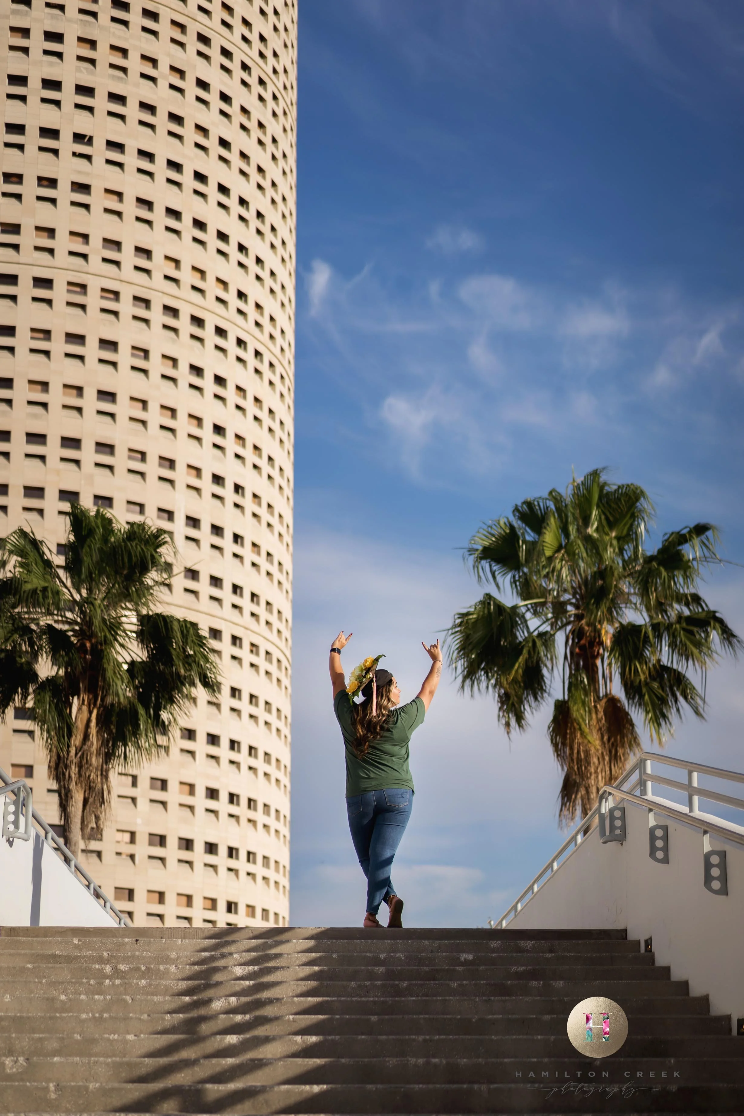 Senior Photos Downtown Tampa | USF Bound and Grad — Hamilton Creek ...