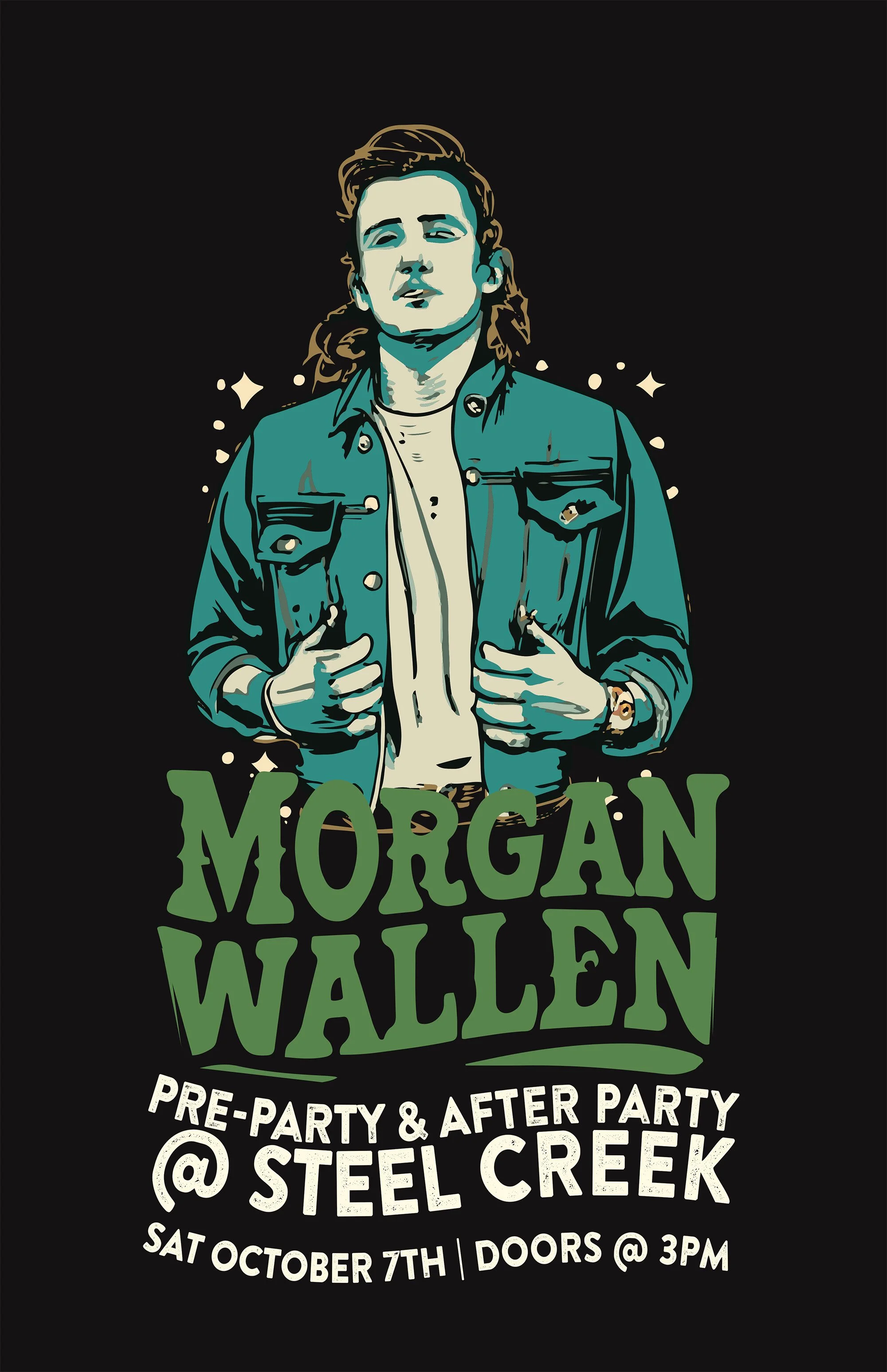 Morgan Wallen Pre-Party & After Party — Steel Creek | Country Lives Here