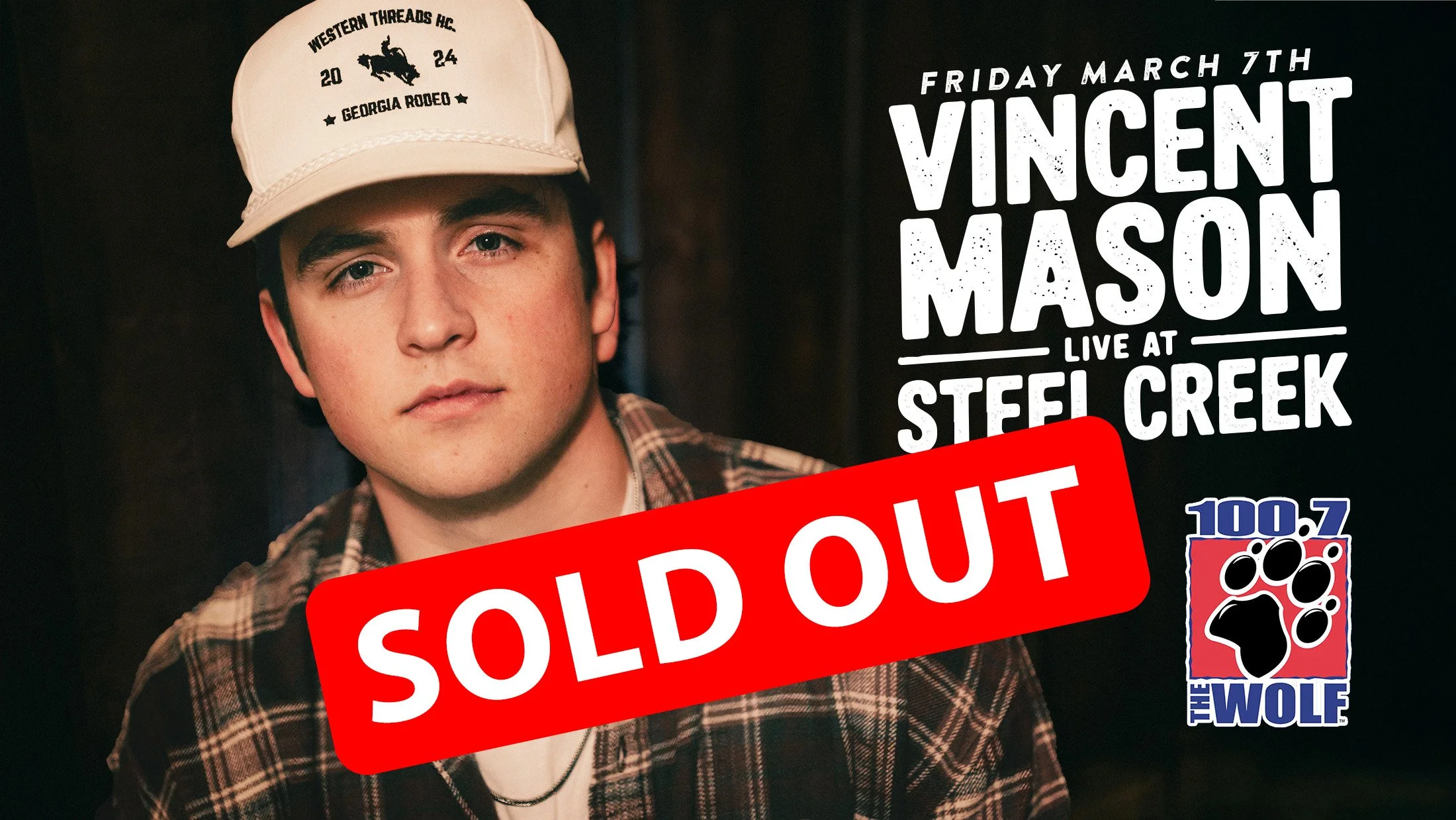 Vincent Mason live at Steel Creek — Steel Creek | Country Lives Here