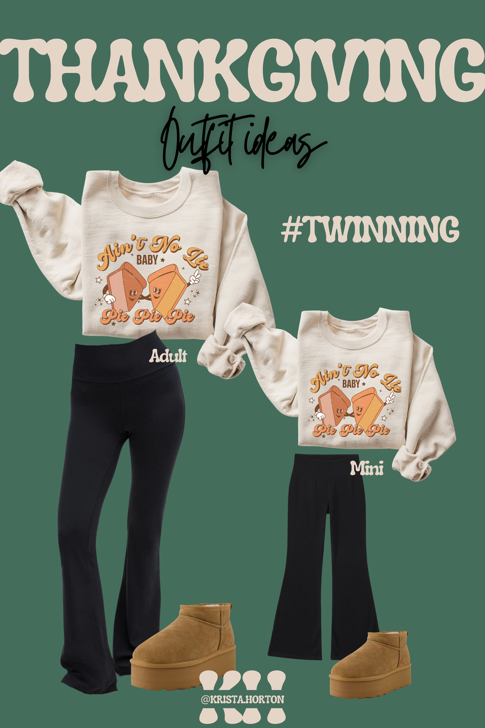 Matching Family Outfit Ideas During Thanksgiving Celebration
