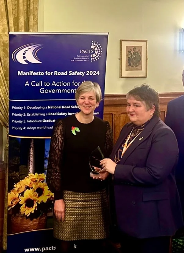 Ruth Purdie OBE honoured with award at Project EDWARD Parliamentary ...