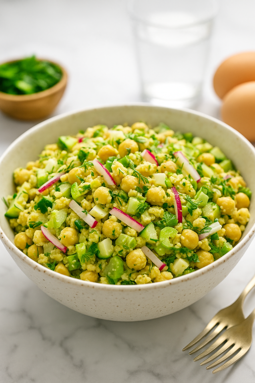 Protein-Packed Egg & Chickpea Salad | Easy Healthy Lunch Recipe ...