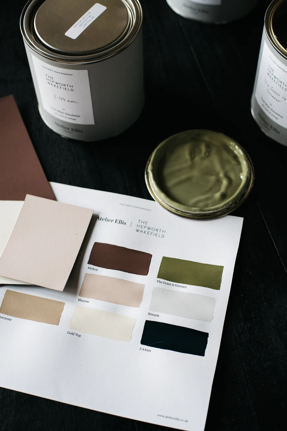 Paint Charts — Atelier Ellis